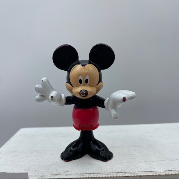 Disney | Toys | Disney Mickey Mouse Figure 3 Mattel Cake Topper Paint ...